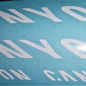 Custom Canyon Bikes Frame Decals Stickers. Made From High Quality Vinyl ...