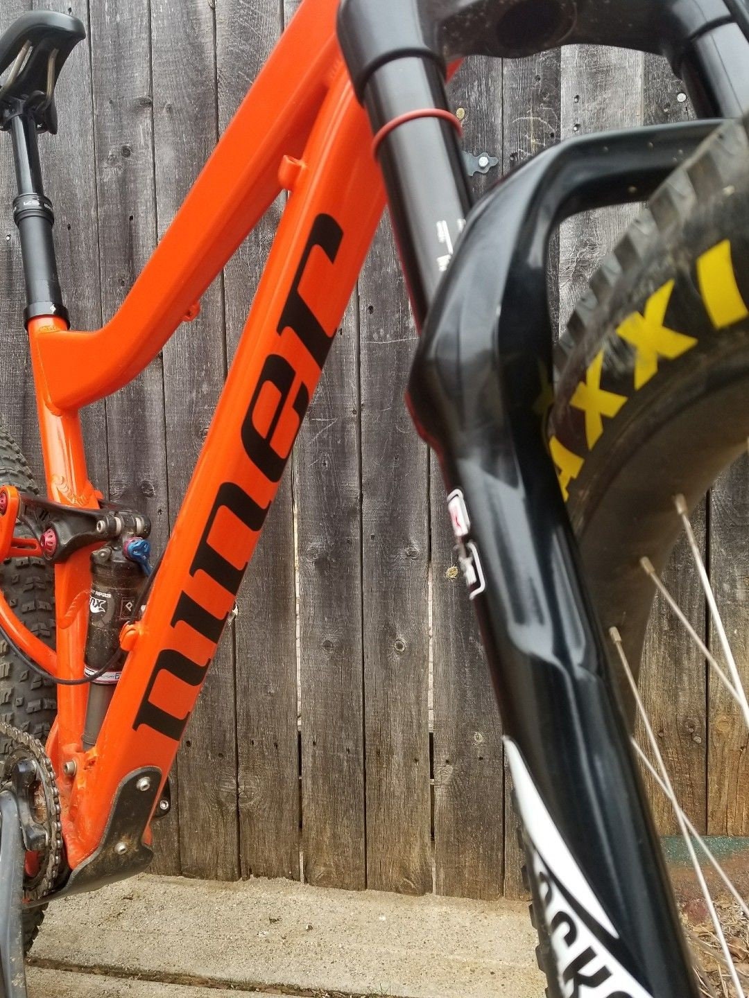 Custom Made Niner Style Bike Frame Decals Stickers. Made From High ...