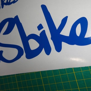 Custom Made NS Bikes Style Bike Frame Decals Stickers. Made From High ...