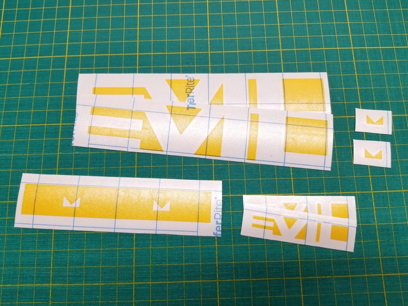 Custom Newer Style Evil Bikes Frame Decals Stickers. Made From High ...