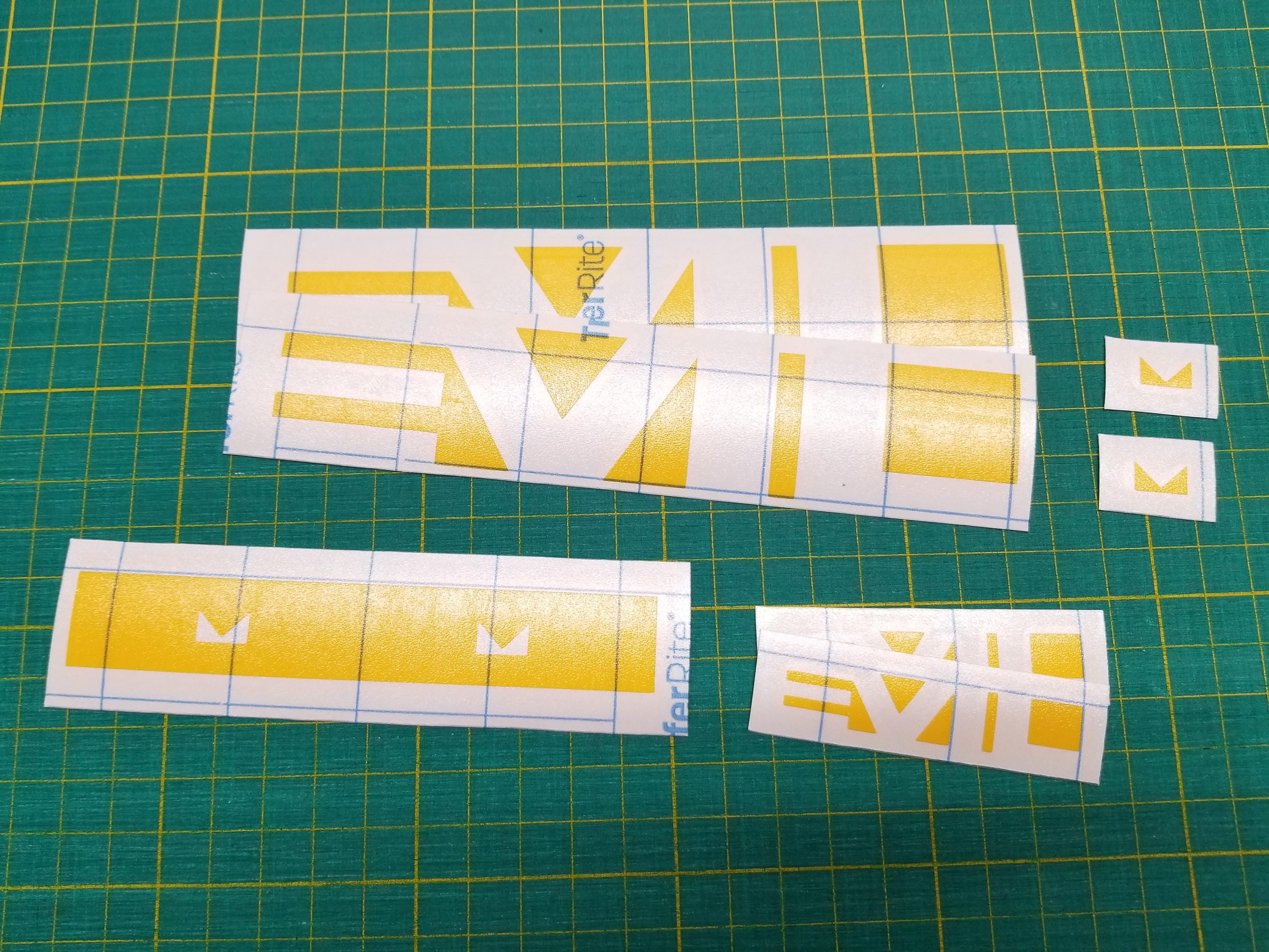 Custom Newer Style Evil Bikes Frame Decals Stickers. Made From High ...