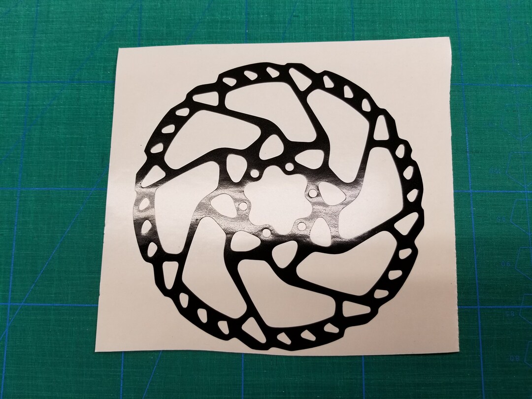 Brake Rotor Decal Sticker MTB Road Cyclocross. Made From High Quality ...