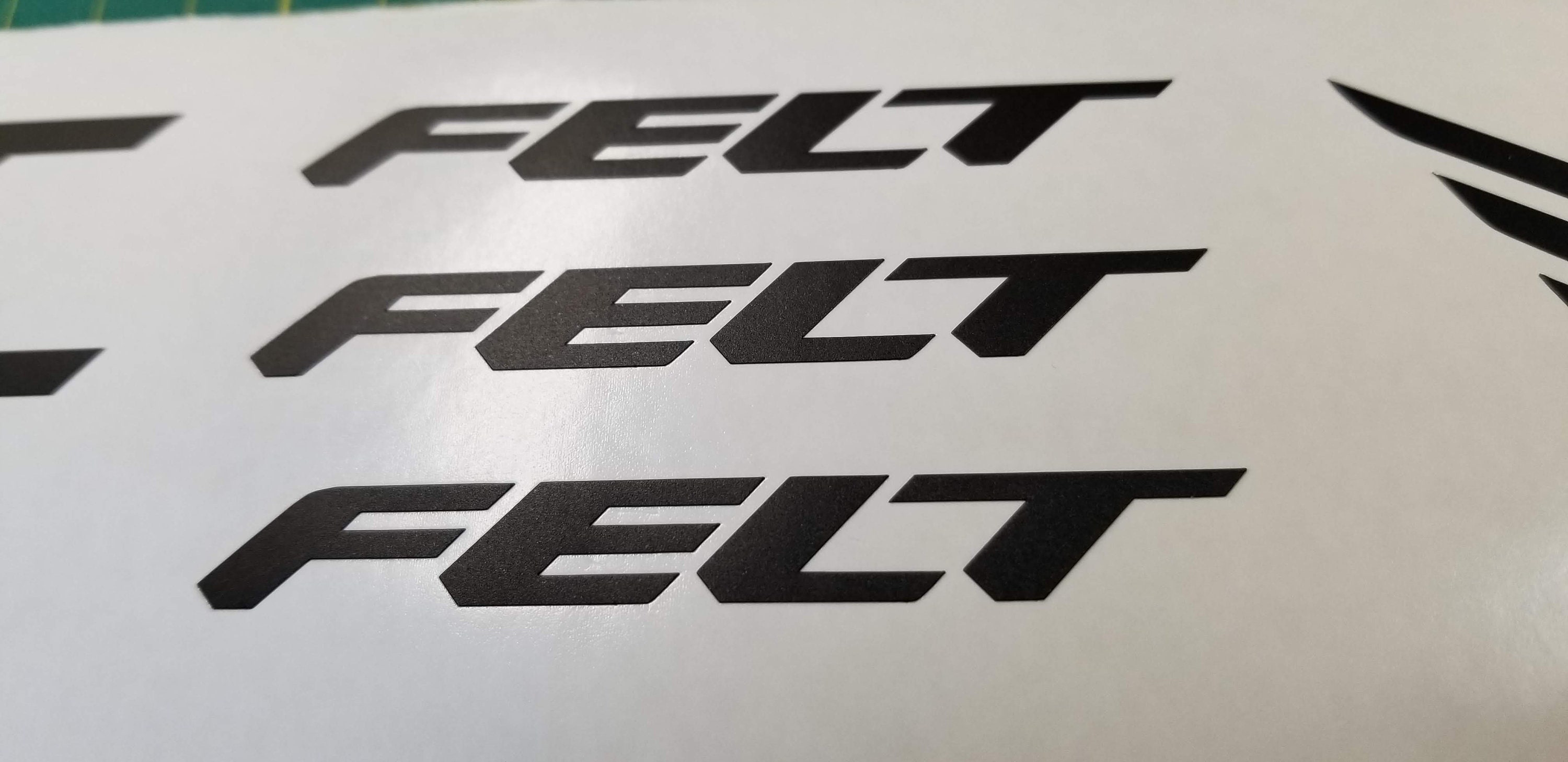 Custom Felt Bikes Frame Decals Stickers. Made From High - Etsy