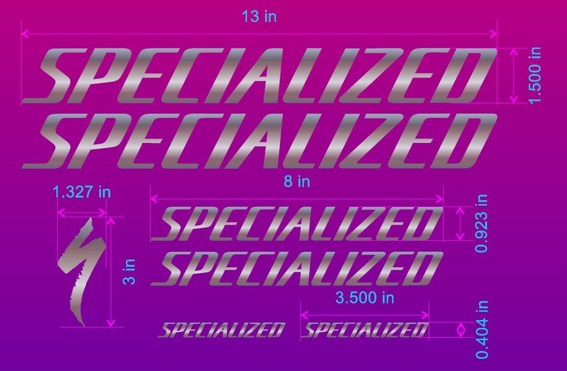 Specialized Logo Sticker