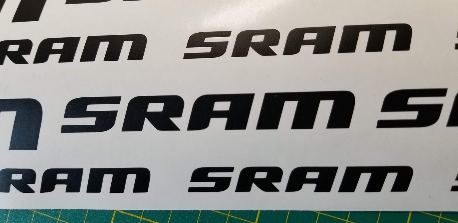 SRAM Logo Decals Stickers. Frame Fork Shock Wheels. Lots of - Etsy