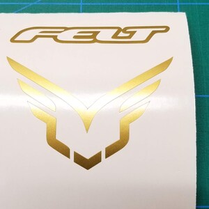 Custom Made Felt Style Bike Frame Decals Stickers. Made From High ...