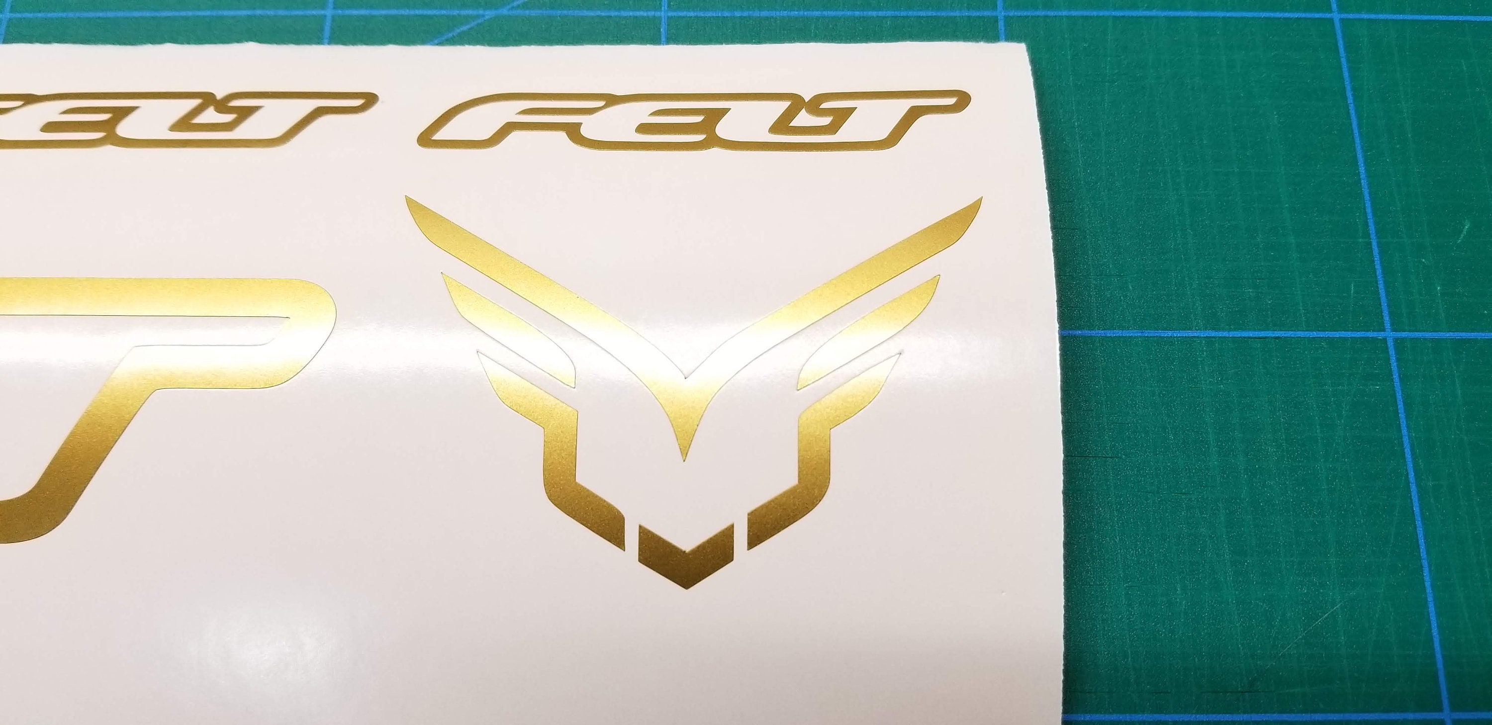 Custom Made Felt Style Bike Frame Decals Stickers. Made From | Etsy