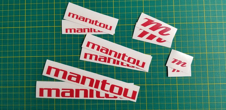 Manitou Logo Decals Stickers. Frame Fork Shock. Lots of Colors to ...