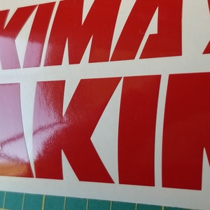 Yakima Fairing Rack Replacement Decals Stickers. Bike Board Surf Kayak ...