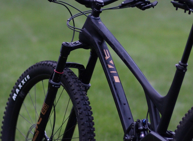 Custom Newer Style Evil Bikes Frame Decals Stickers. Made From - Etsy