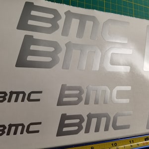 Custom BMC Bikes Frame Decals Stickers. Made From High Quality Vinyl ...