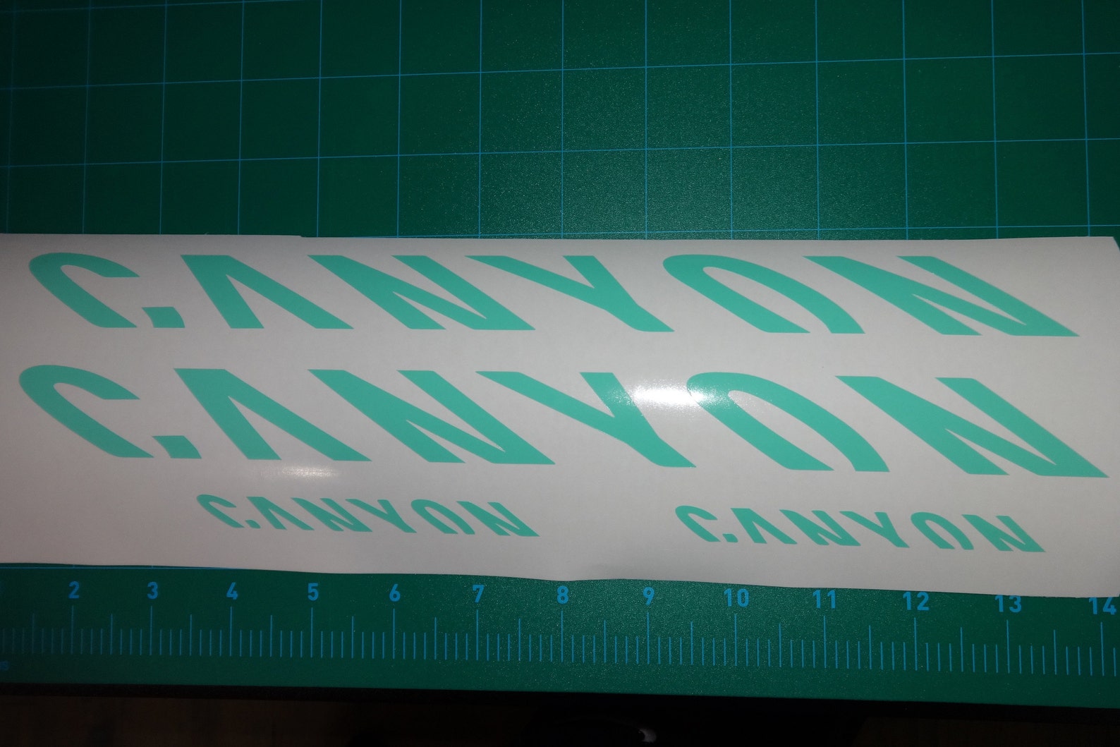 Custom Canyon Bikes Frame Decals Stickers. Made From High Quality Vinyl ...