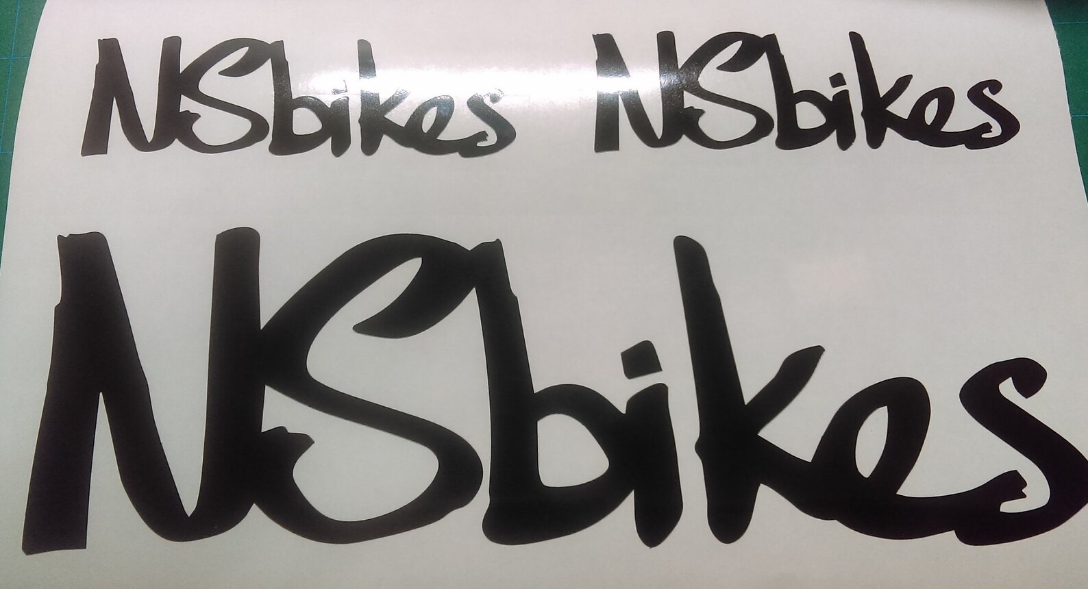 Custom Made NS Bikes Style Bike Frame Decals Stickers. Made - Etsy
