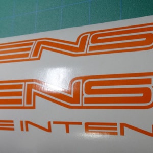 Custom Made Intense Style Bike Frame Decals Stickers. Made From High ...