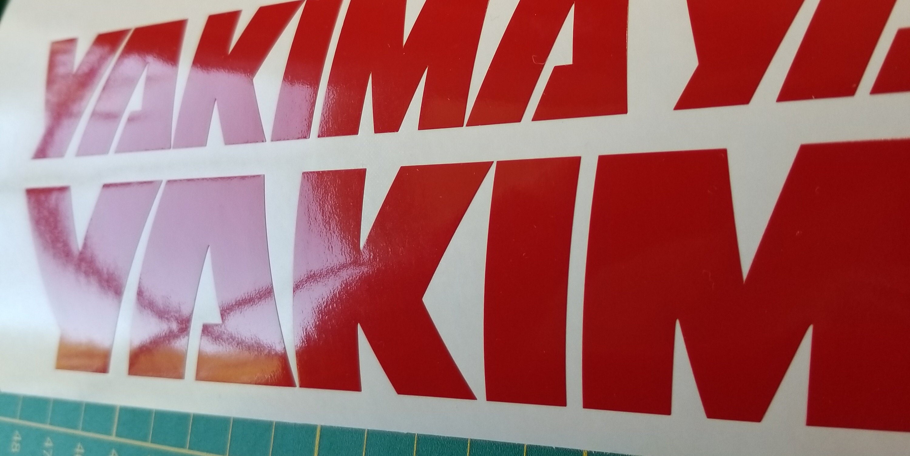 Yakima Fairing Rack Replacement Decals Stickers. Big Sized Set. Bike ...