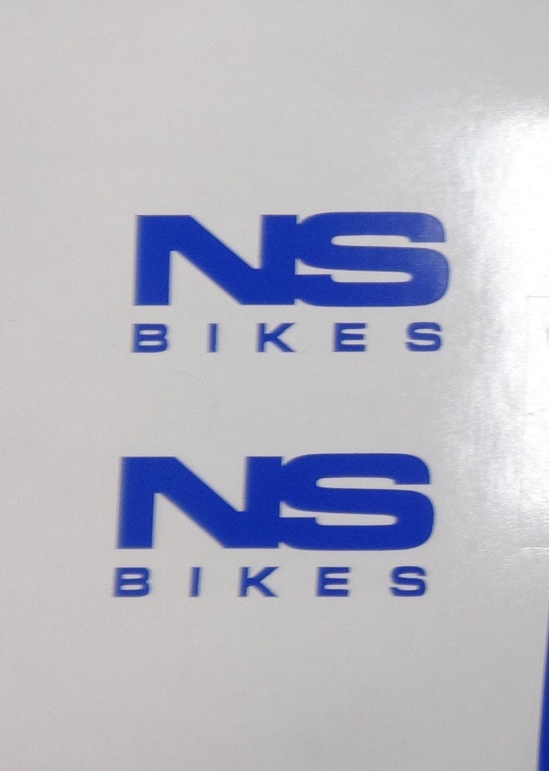 Custom Made NS Bikes Style Bike Frame Decals Stickers. Made - Etsy
