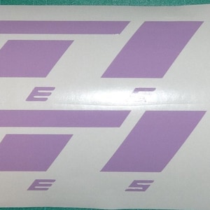 Custom Made Yeti Style Bike Frame Decals Stickers. Made From High ...
