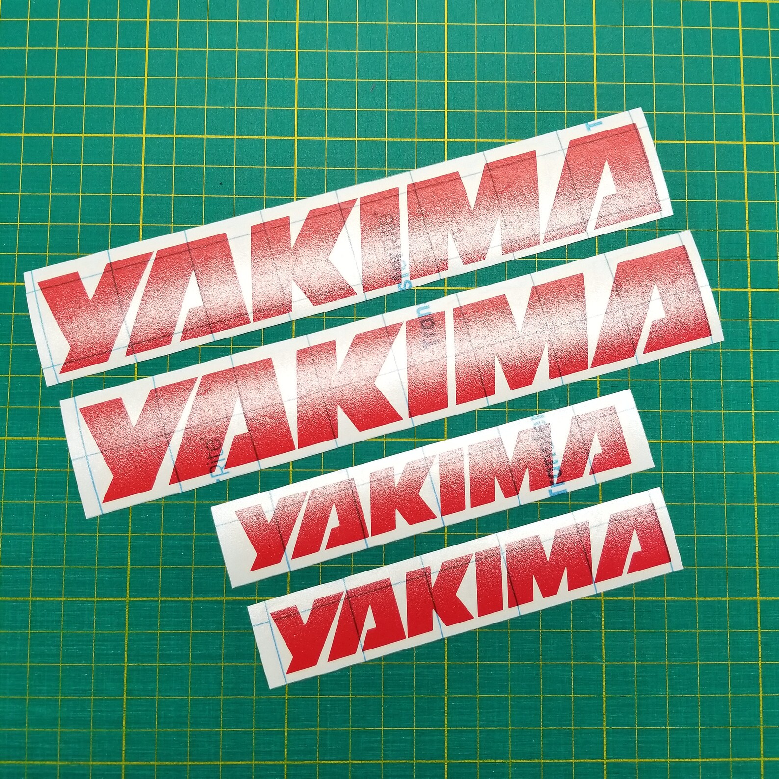 Yakima Fairing Rack Replacement Decals Stickers. Bike Board Surf Kayak ...