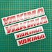 Yakima Fairing Rack Replacement Decals Stickers. Bike Board - Etsy