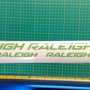 Custom Made Raleigh Style Bike Frame Decals Stickers. Made From High ...