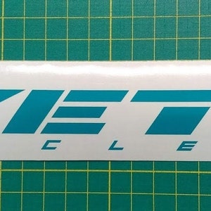 Custom Made Yeti Style Bike Frame Decals Stickers. Made From High ...