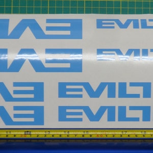 Custom Evil Bikes Frame Decals Stickers. Made From High Quality Vinyl ...