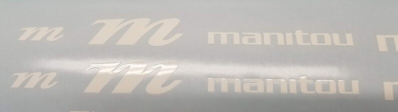 Manitou Logo Decals Stickers. Frame Fork Shock. Lots of Colors to ...