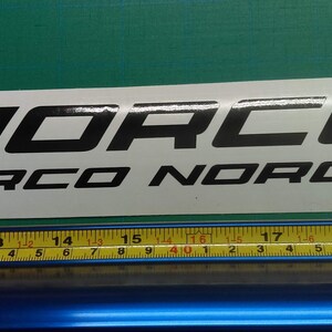 Custom Made Norco Style Bike Frame Decals Stickers. Made From High ...