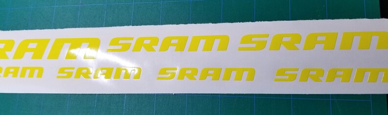 SRAM Logo Decals Stickers. Frame Fork Shock Wheels. Lots of - Etsy