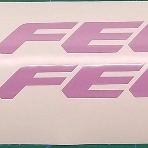 Custom Felt Bikes Frame Decals Stickers. Made From High Quality Vinyl ...