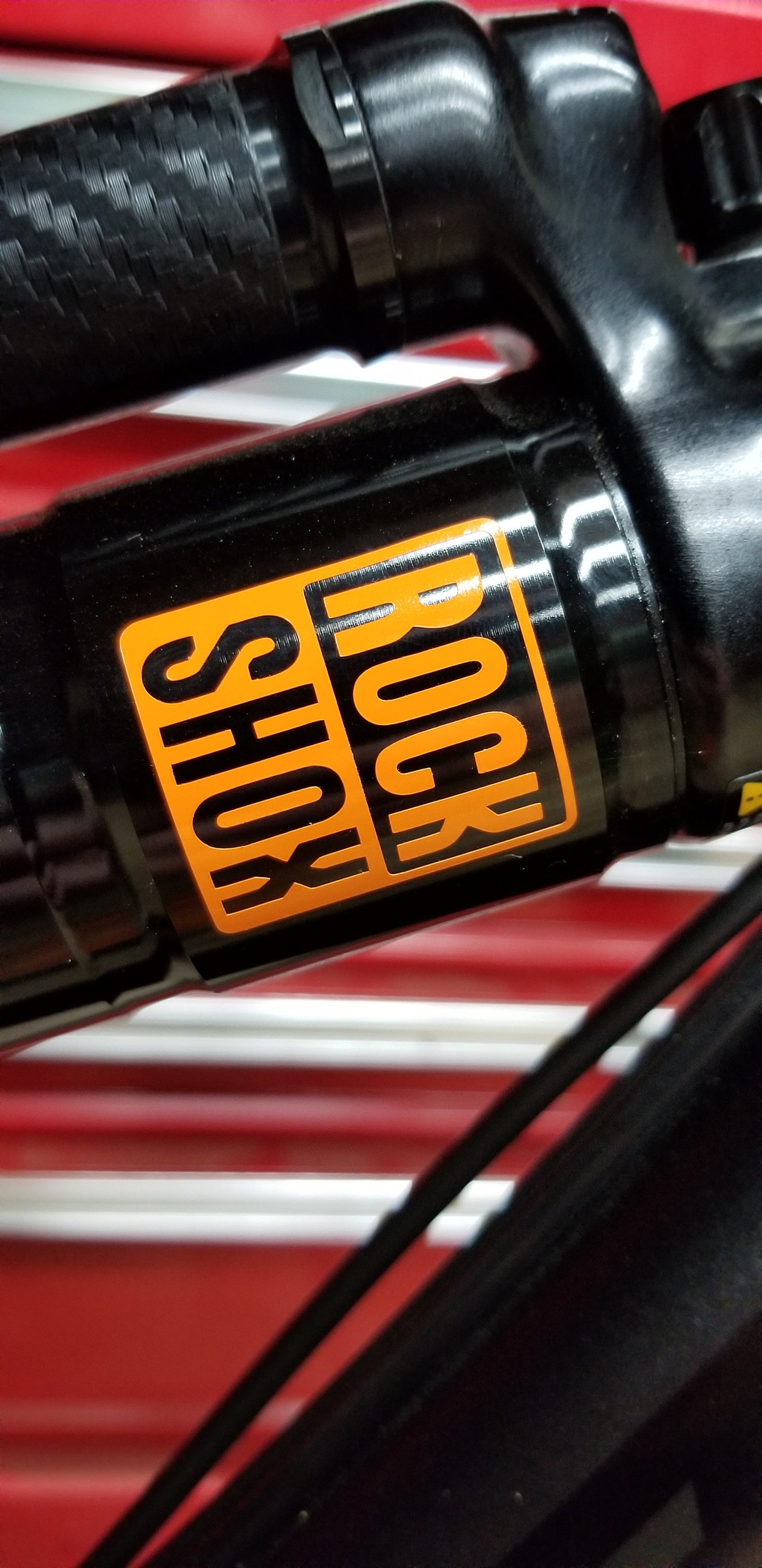 Custom Made Rockshox Yari Fork Decals Stickers. Die-cut From High ...
