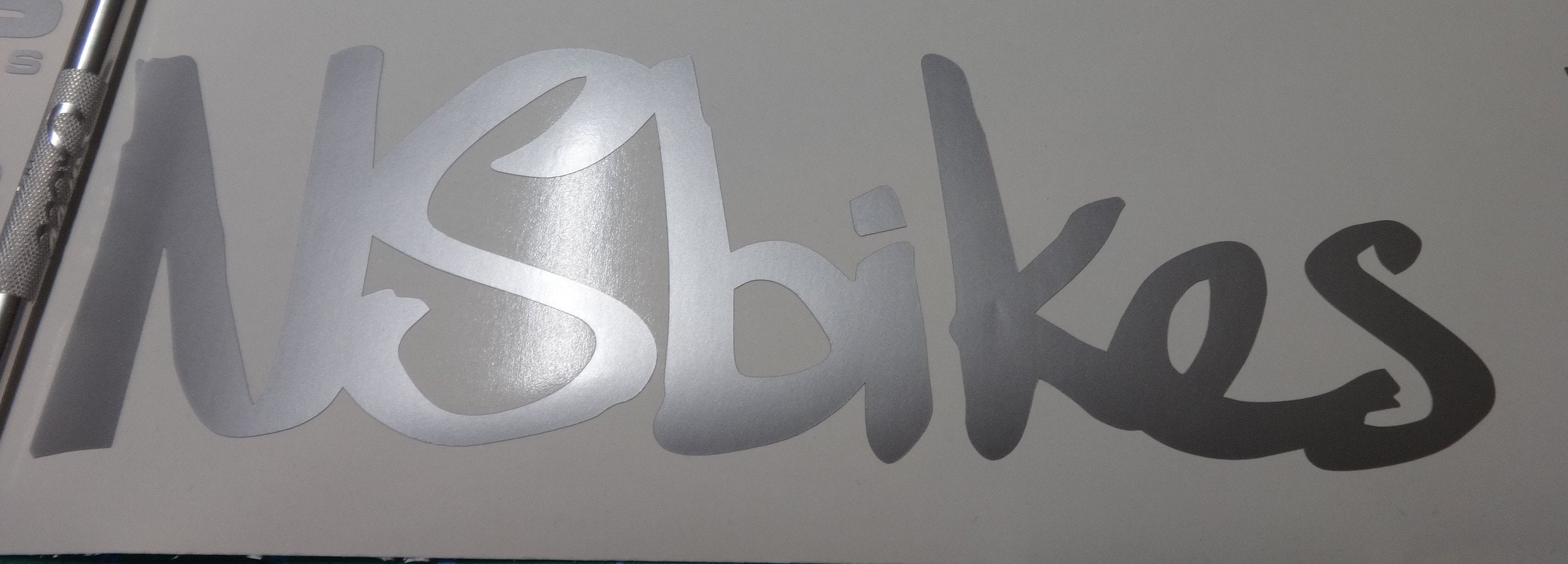 Custom Made NS Bikes Style Bike Frame Decals Stickers. Made | Etsy