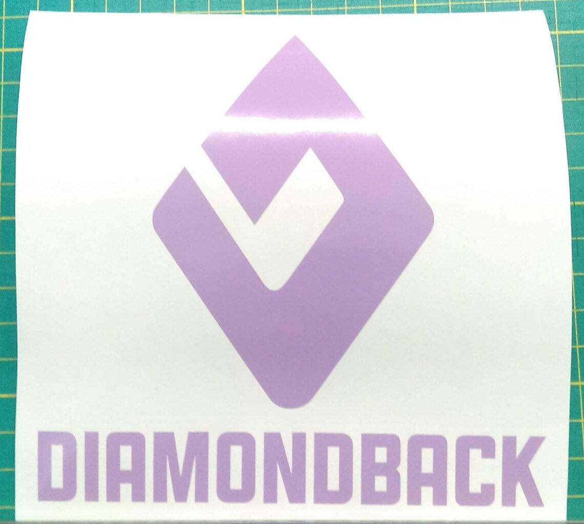 Diamondback Logo Window Decal Sticker. Lots of Colors to - Etsy