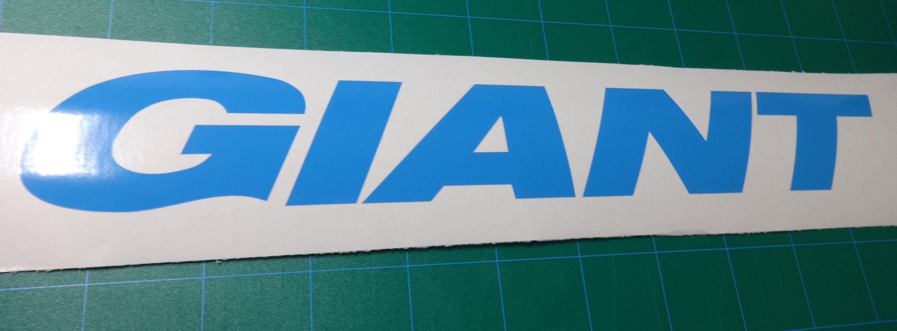 Custom Made Giant Style Bike Frame Decals Stickers. Made From High ...
