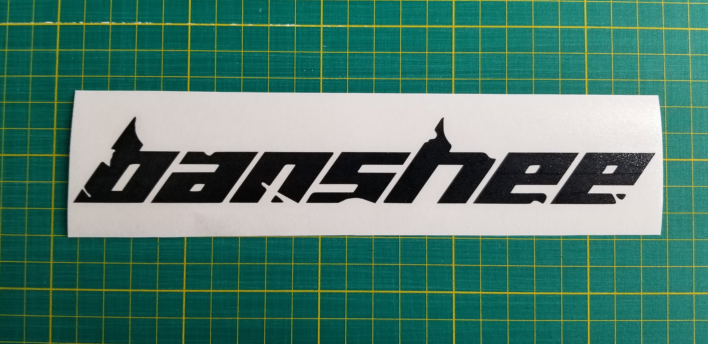 Custom Made Banshee Style Bike Frame Decals Stickers. Made | Etsy