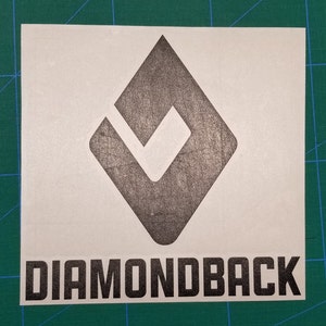 Diamondback Logo Window Decal Sticker. Lots of Colors to Choose From ...