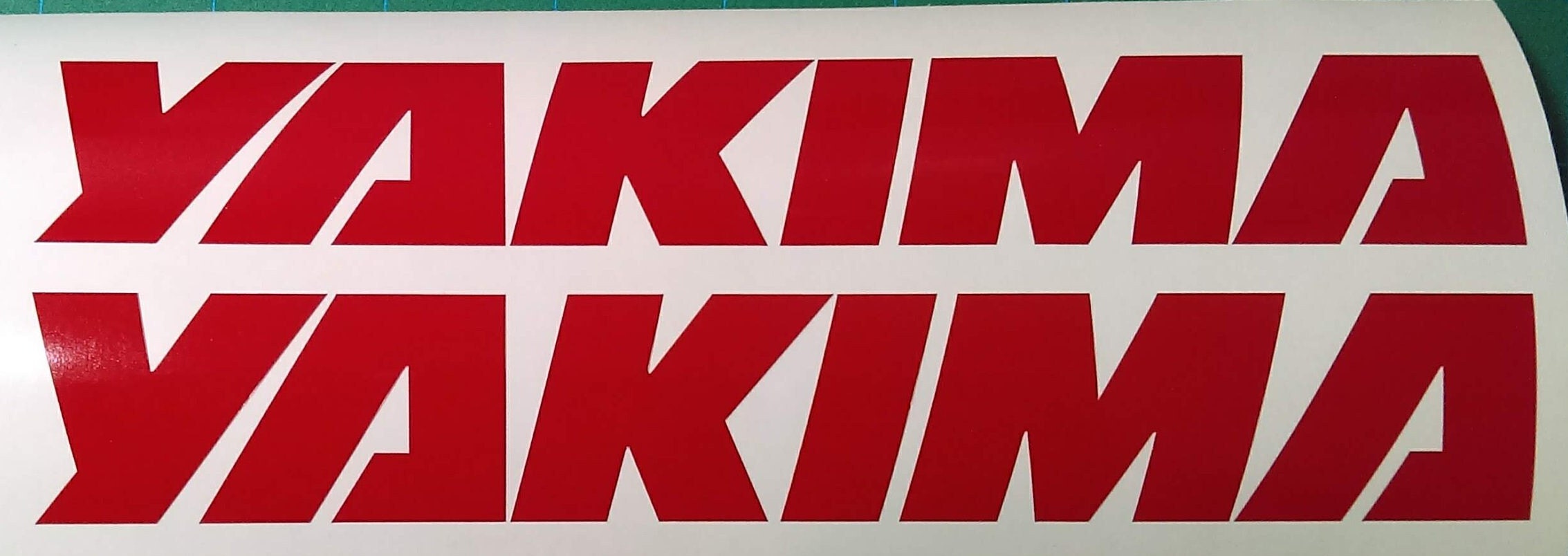 Yakima Fairing Rack Replacement Decals. Big Sized Set. Bike | Etsy