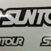 SR Suntour Logo Decals Stickers. Frame Fork Shock Wheels. Lots of ...