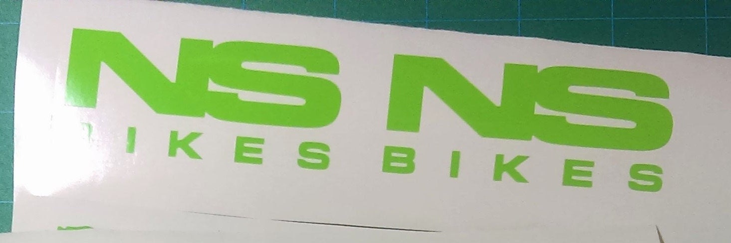 Custom Made NS Bikes Style Bike Frame Decals Stickers. Made | Etsy