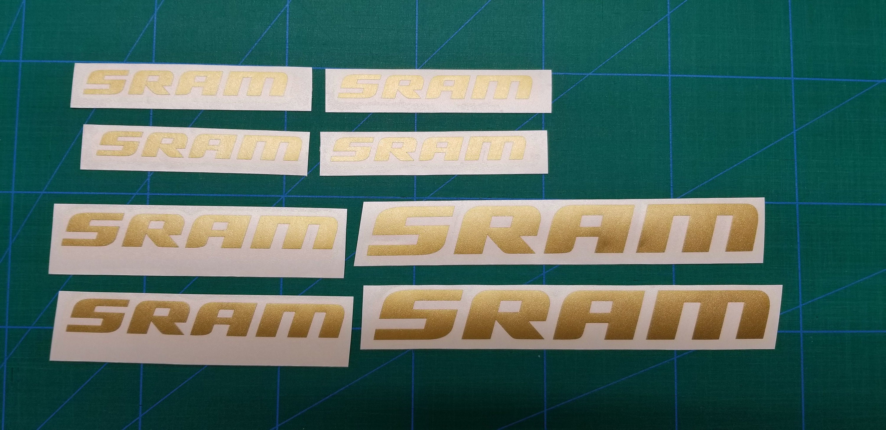 SRAM Logo Decals Stickers. Frame Fork Shock Wheels. Lots of - Etsy Canada