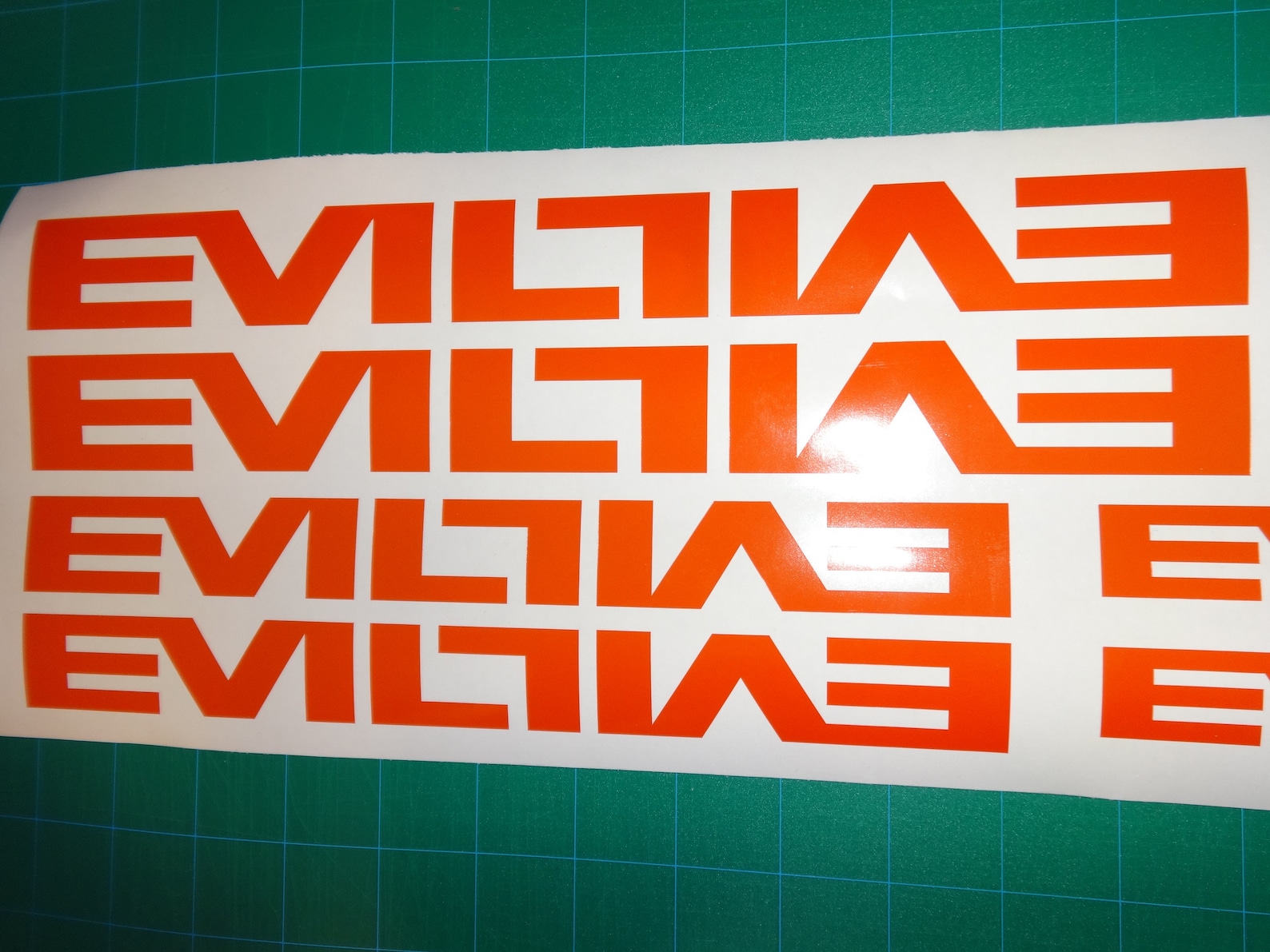 Custom Evil Bikes Frame Decals Stickers. Made From High Quality Vinyl ...