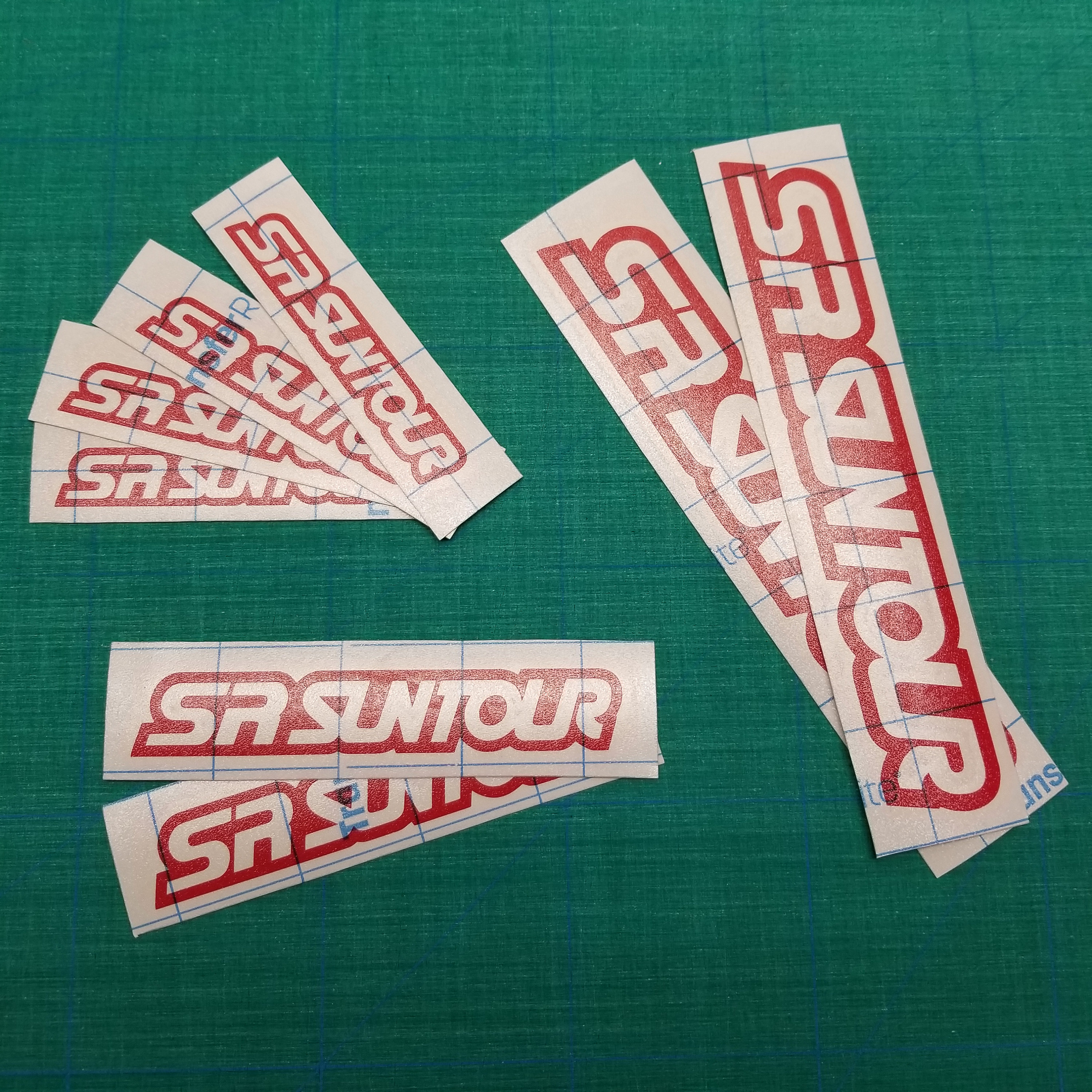 SR Suntour Logo Decals Stickers. Frame Fork Shock Wheels. Lots - Etsy ...