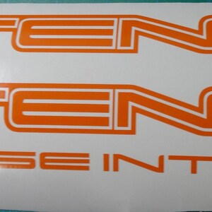 Custom Made Intense Style Bike Frame Decals Stickers. Made From High ...