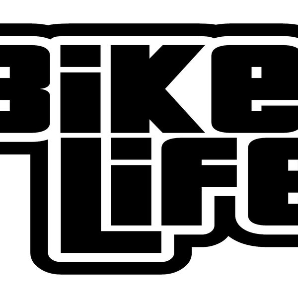 Bike Life Decal - Etsy
