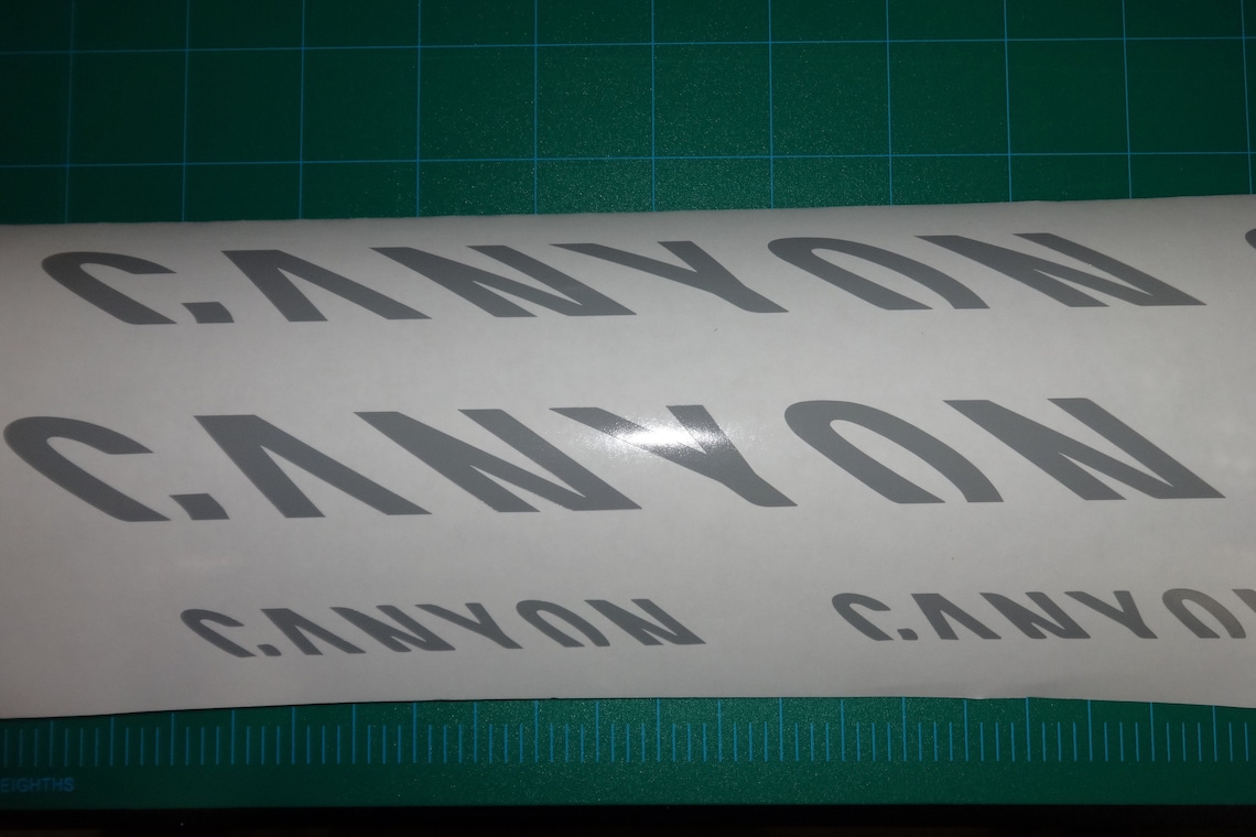Custom Canyon Bikes Frame Decals Stickers. Made From High | Etsy