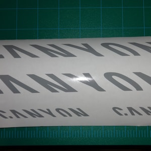 Custom Canyon Bikes Frame Decals Stickers. Made From High Quality Vinyl ...
