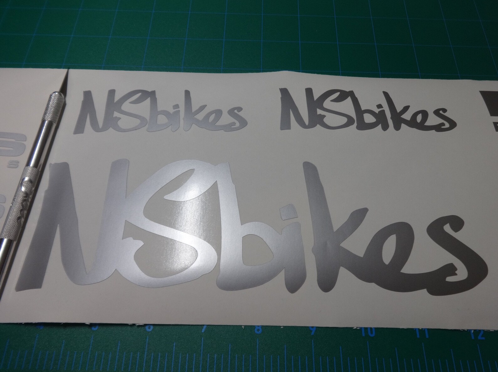 Custom Made NS Bikes Style Bike Frame Decals Stickers. Made - Etsy