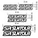 SR Suntour Logo Decals Stickers. Frame Fork Shock Wheels. Lots of ...