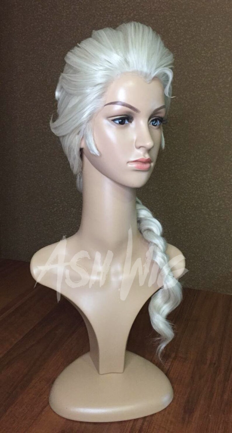 Elsa Cosplay Wig Etsy
