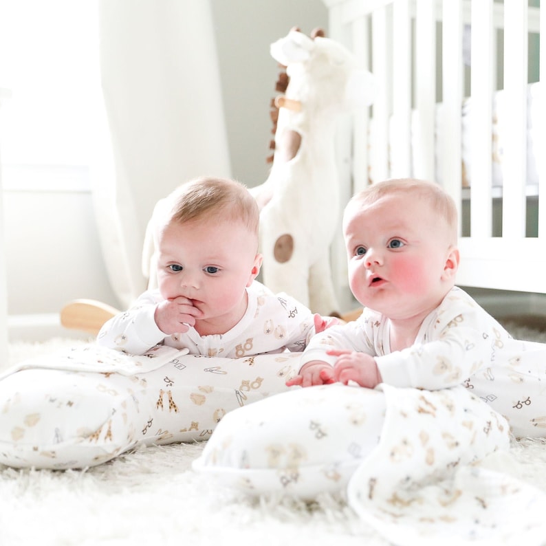 Twoborn™ Twins Nursing & Propping Pillow Cover: Twin Things - Etsy